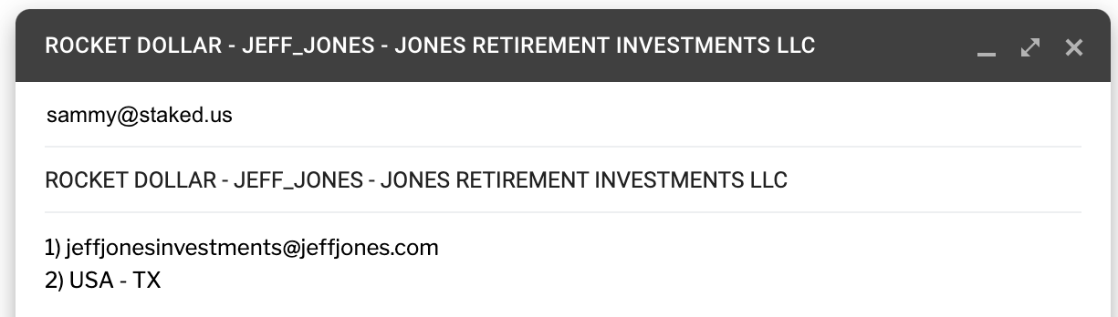 Rocket Dollar | Crypto Retirement Investing with Stake ETH Trust